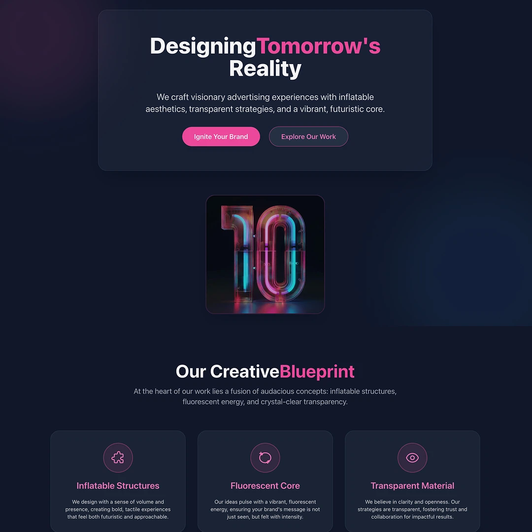 Creght AI | Generate a Website from One Sentence